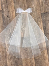 Double Layer Bow Veil – Tailoredtulle